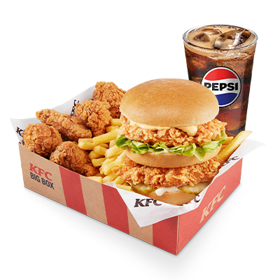 Double Crunch Box - order on-line in KFC