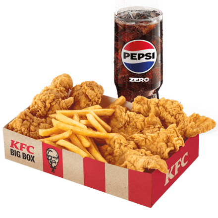 Strips DeLuxe Box - order on-line in KFC