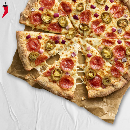 Pizzák Csípős olaszkolbászos w PizzaHut